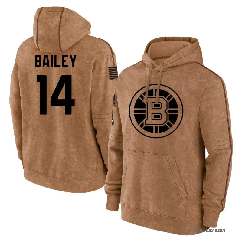 Garnet Ace Bailey Hoodie | Authentic Boston Bruins Garnet Ace Bailey ...